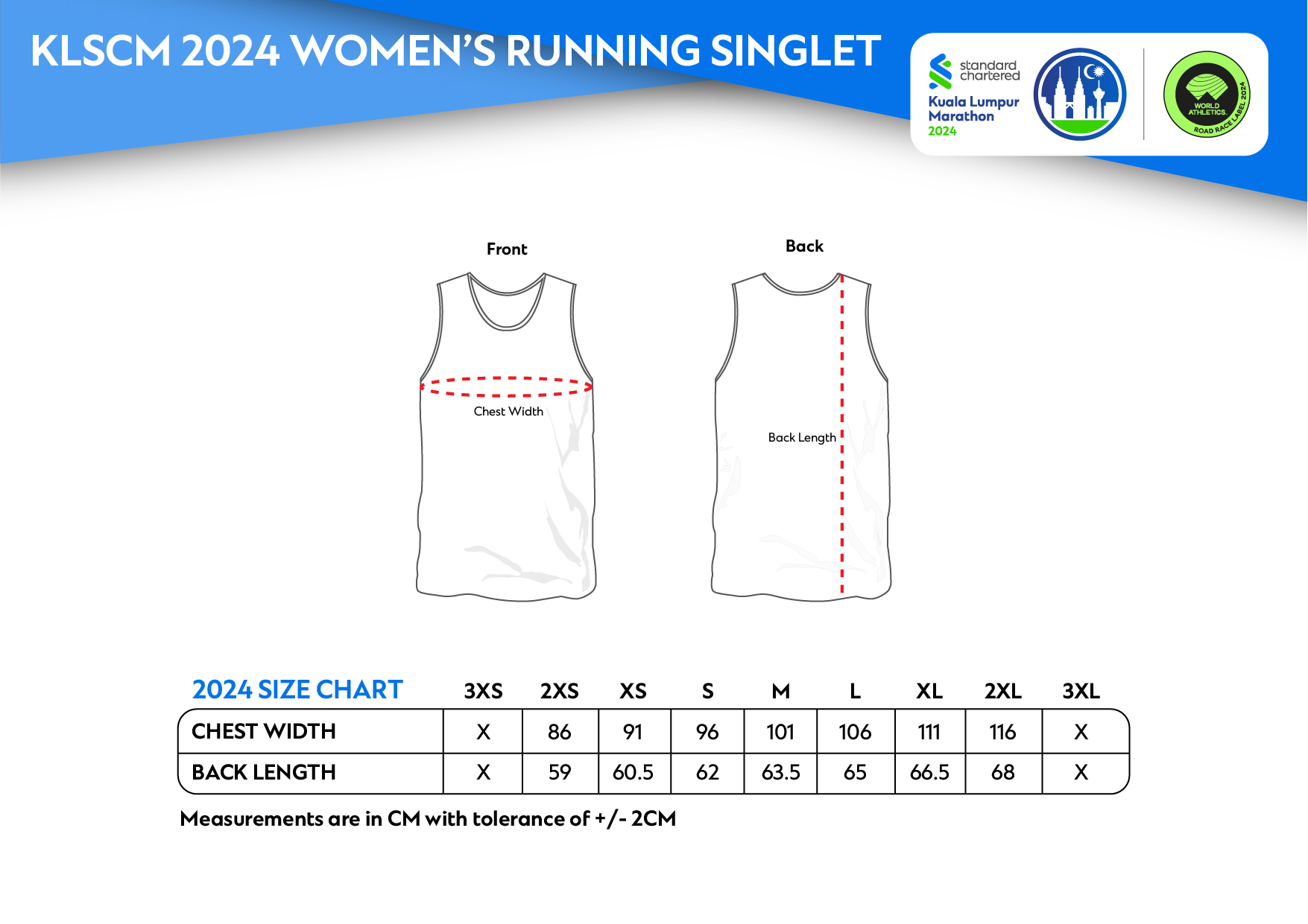 KL Marathon | Race Info / Apparel / Size Charts